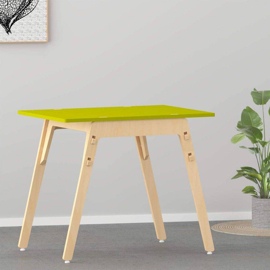 Black Kiwi Activity Table - Green - X&Y | Furniture for kids